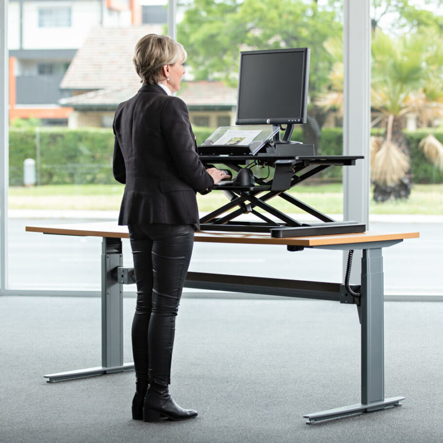 Sit Stand Workstations | Will suit your Style and Budget - Back Centre