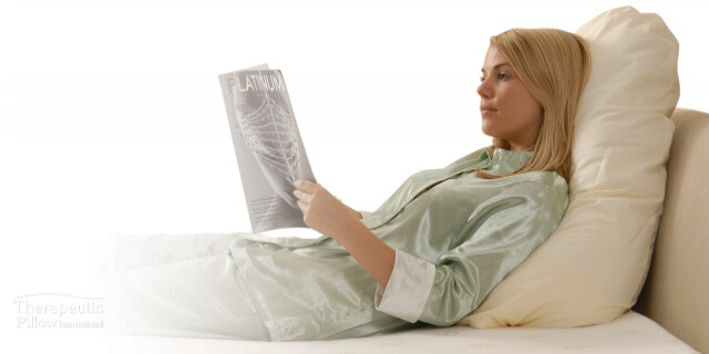 Pyramid Pillow with Pillow Slip - Back Centre