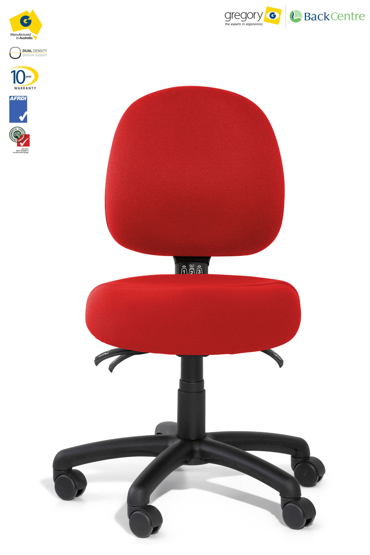 Gregory Inca Office Chairs - Back Centre