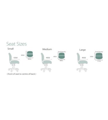 Gregory Inca Office Chairs - Back Centre