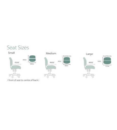 Gregory Inca Office Chairs - Back Centre
