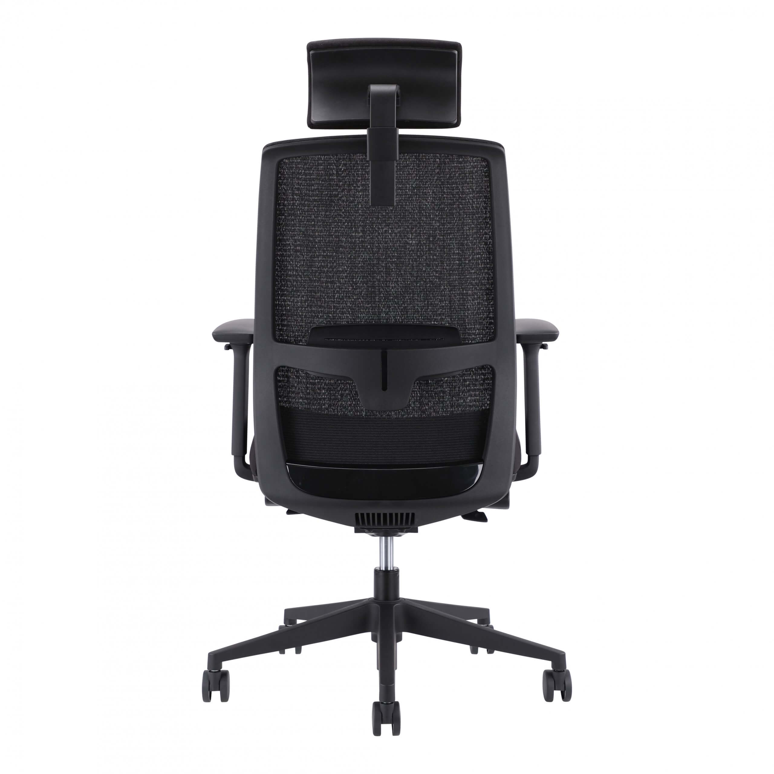 Jirra Chair with Headrest and 3D Adjustable Arms - Back Centre