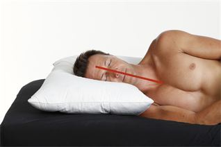 Eclipse Natural Comfort Pillows - Back Centre - Orthopaedic Support