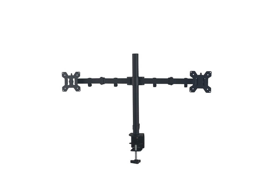 Dual Fixed Post Adjustable Monitor Arm - Back Centre